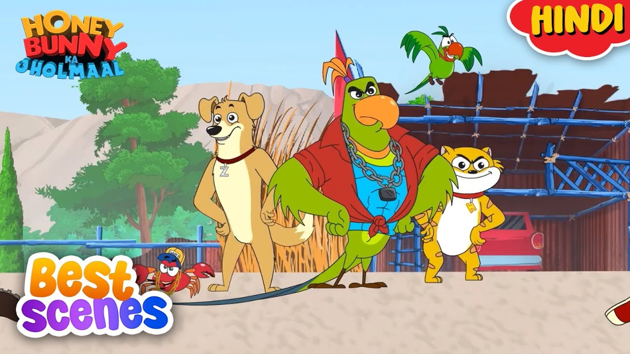 Honey Bunny Best Scenes | Cartoon For Kids | Compilation-108 | YO Kids ...
