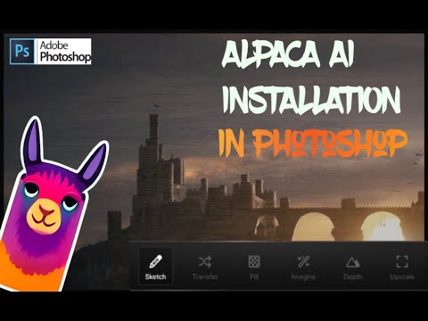 Alpaca ai plugin installation for photoshop - YouTube