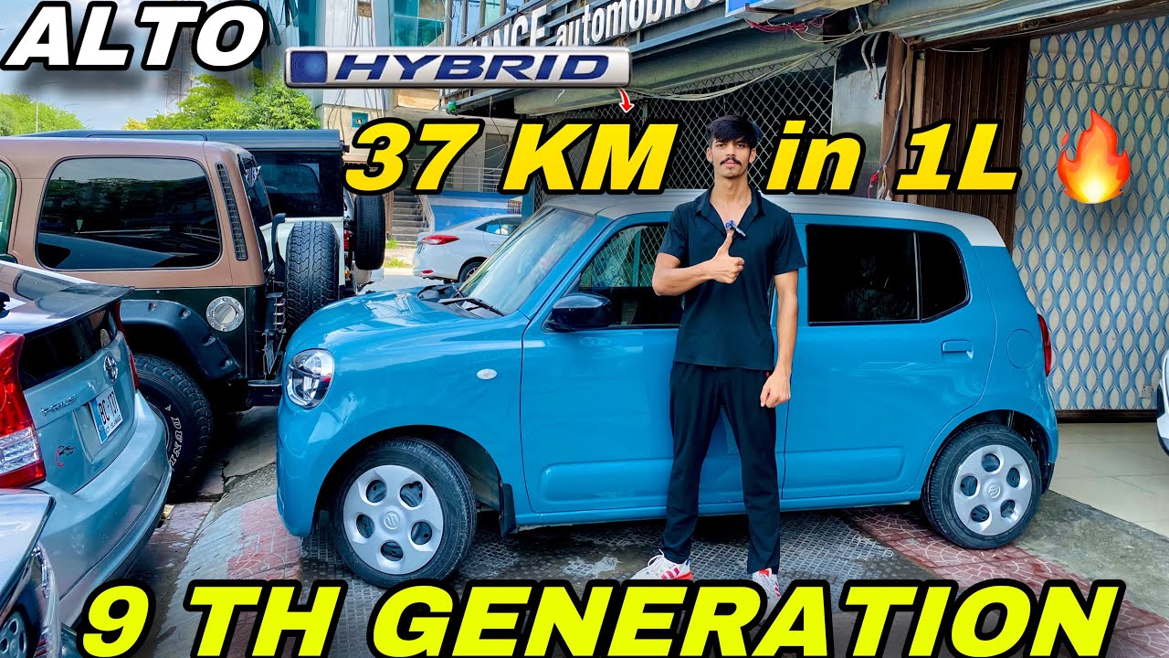 Suzuki Alto 9th Generation Hybrid | 1 Liter = 37 KM Mileage! Full ...