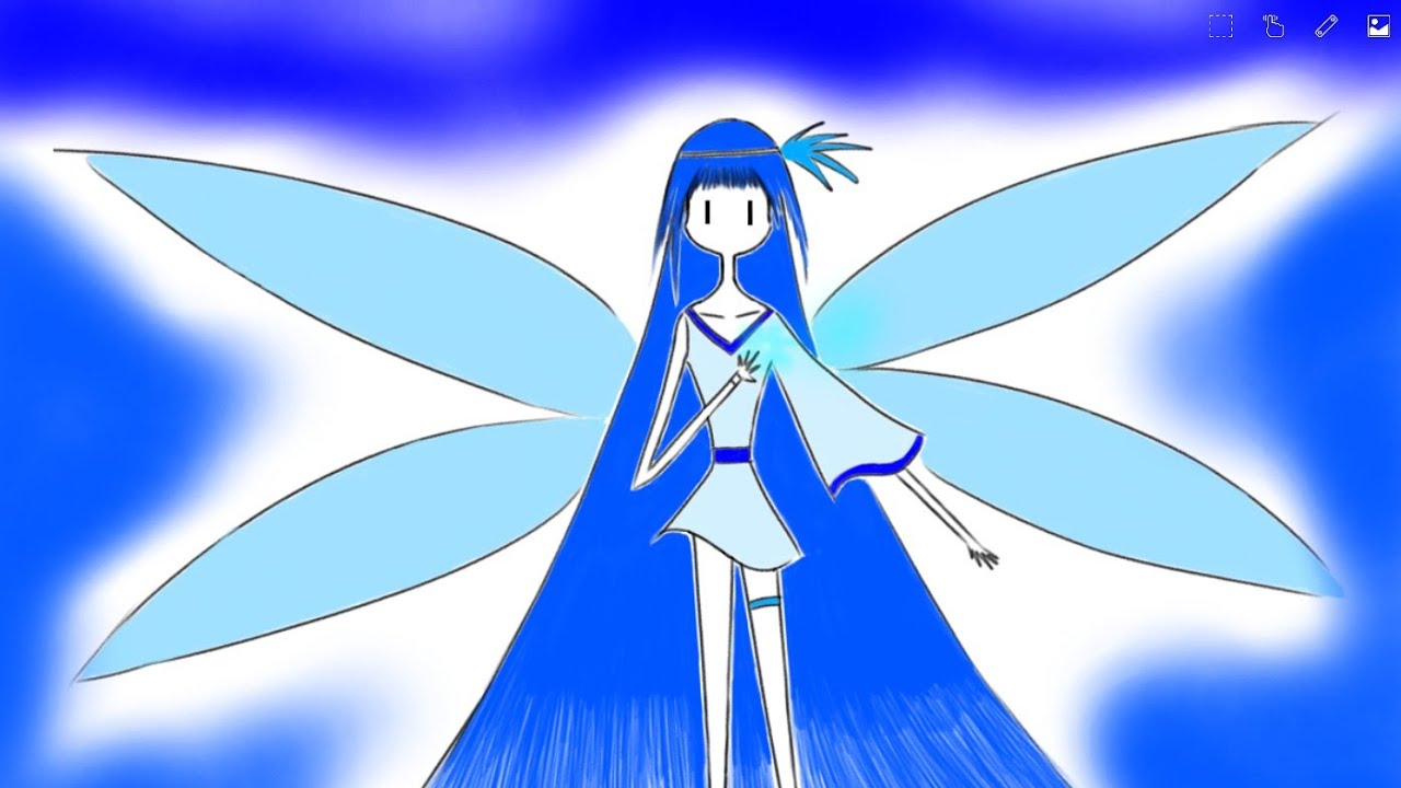 Time Lapse #22 : The Fairy of Wind 🧚🍃 - YouTube