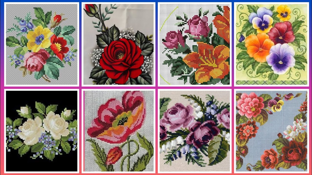 #1 Most Beautiful and Unique New Cross Stitch Patterns For Everything # ...