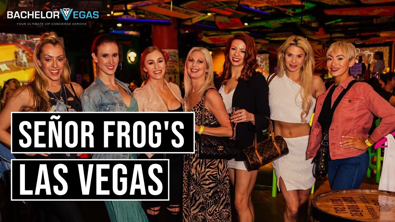 🔥 Señor Frogs Las Vegas - YouTube