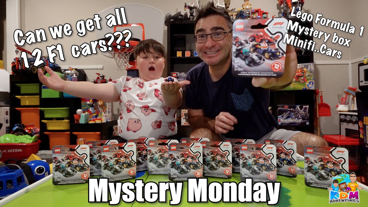 Lego F1 Mystery Blind Box Mini Cars... 12 to collect Mystery Monday ...
