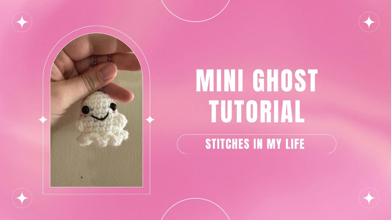 Mini Crochet Ghost Tutorial - YouTube