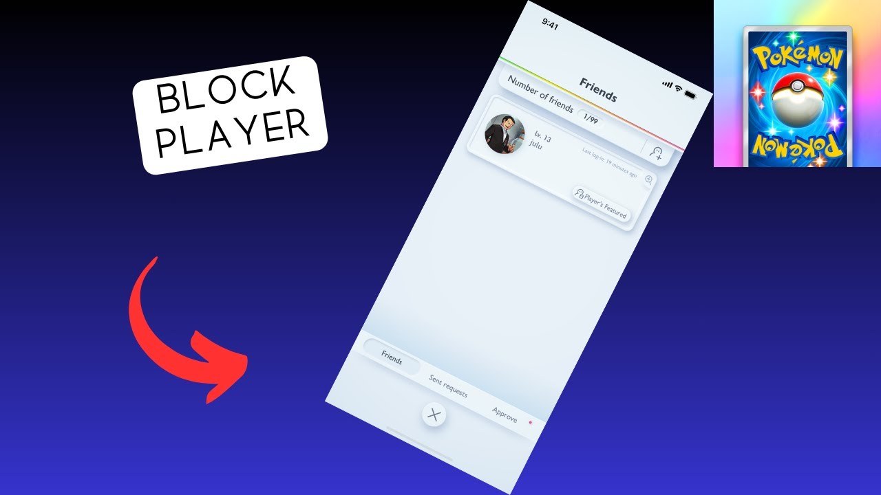 How to block & Unblock someone in Pokemon TCG Pocket - YouTube