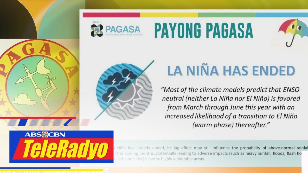 Pagtatapos ng La Niña idineklara ng PAGASA | Headline Pilipinas (15 Mar 2023) - YouTube