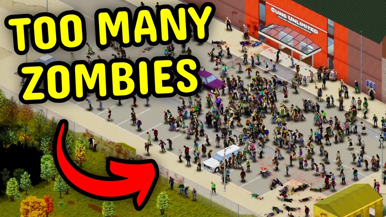 Are there Too Many Zombies in Project Zomboid? - YouTube
