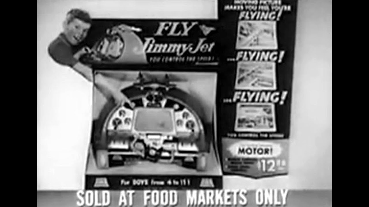 Classic Toys - "Deluxe Reading Jimmy Jet" - 1961 - YouTube