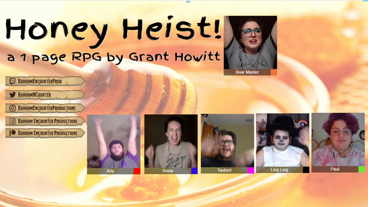 Honey Heist: A One Page RPG - YouTube