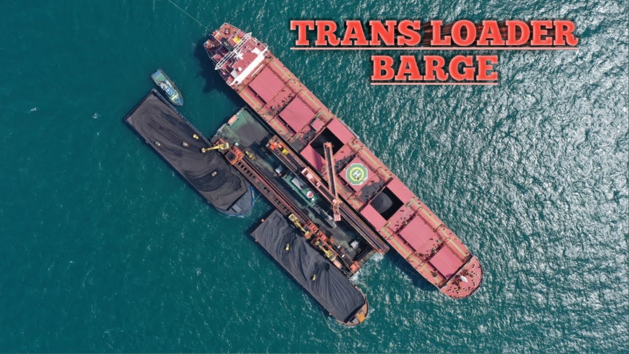 TRANS LOADER BARGE - YouTube