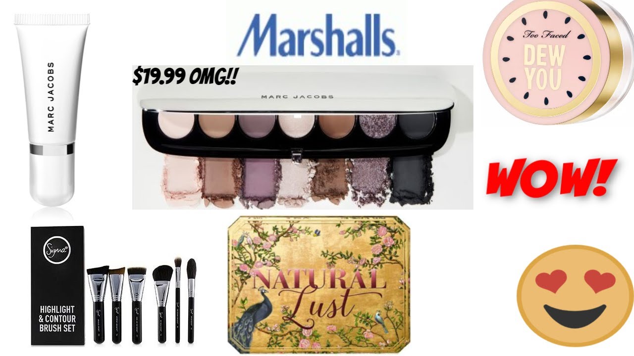 MARSHALLS MAKEUP Is this a Marc Jacobs store???? Shop With Me for High ...