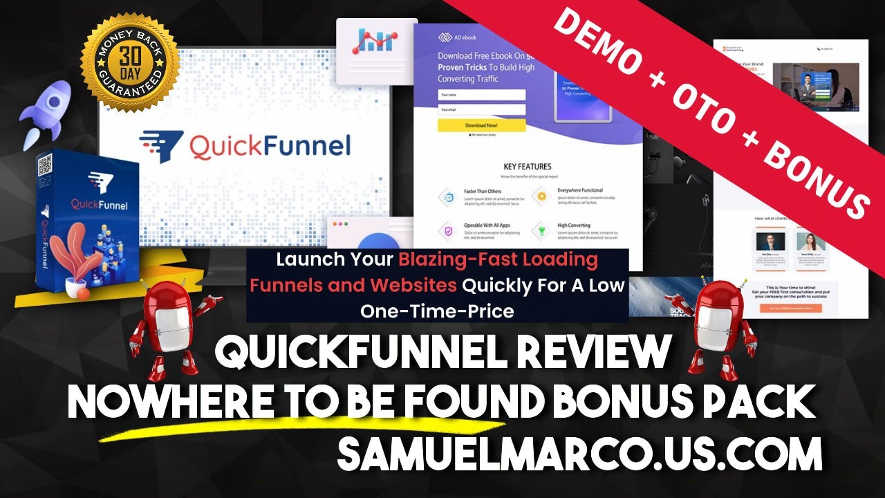 QuickFunnel Review - QuickFunnel Website & Funnel Builder - YouTube