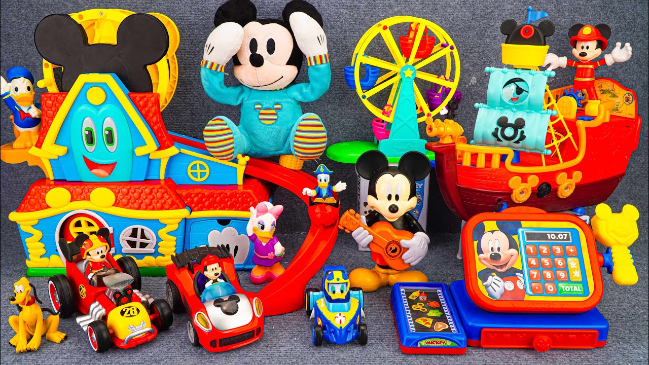 MICKEY MOUSE Collection Satisfying Unboxing Mickey Mouse Treasure ...
