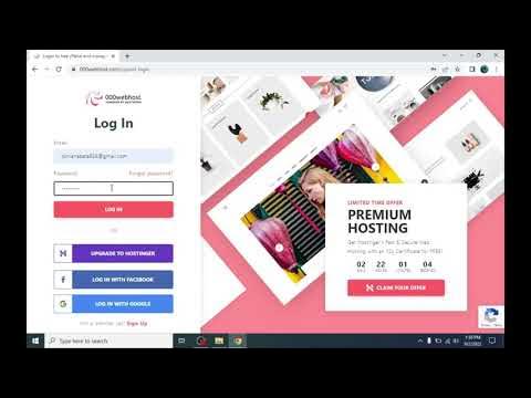 Upload Project PHP ke Hosting [000webhost] - YouTube