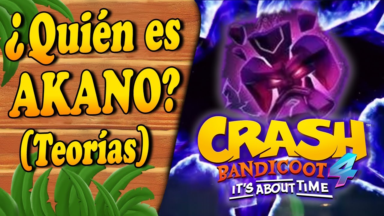 Quién es AKANO en Crash Bandicoot 4 It´s About Time? - YouTube