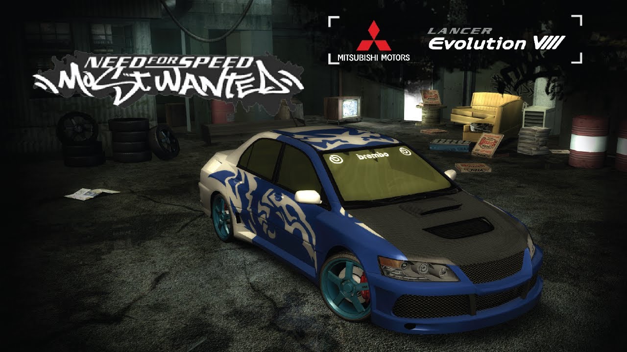 Mitsubishi Lancer evolution 8 | Need for speed most wanted - YouTube