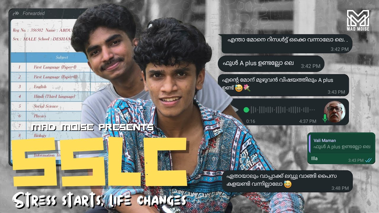 SSLC 2025 || STRESS STARTS, LIFE CHANGES || LIFE AFTER SSLC || THE ...