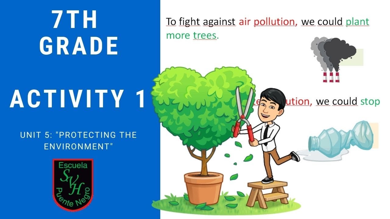 7th Grade - Activity 1 - Unit: "Protecting the environment" - YouTube