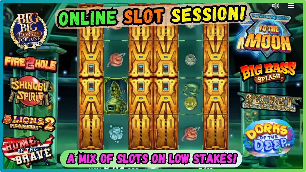 💥ONLINE SLOT SESSION! 🎰 Playing Some New & Favourite Slots. 🎉 Plus Some ...