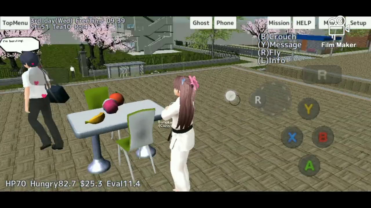 How to make a boyfriend in school simulator - YouTube