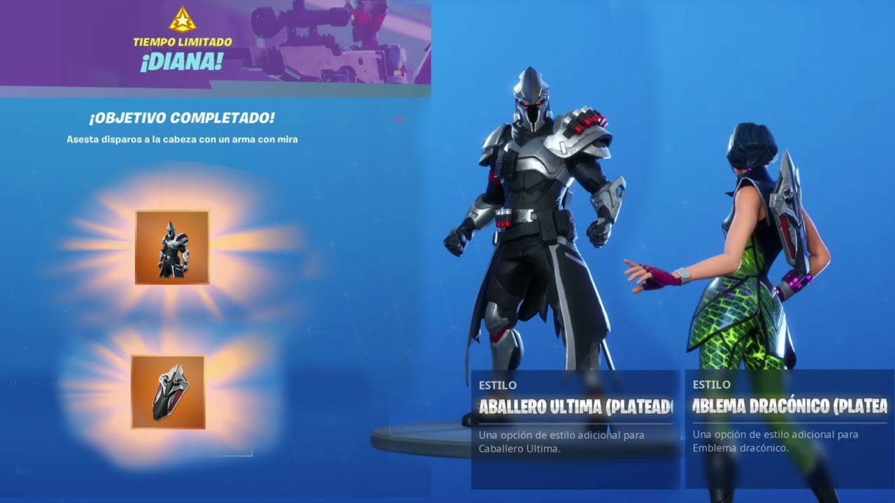 FORTNITE | DESAFIOS/MISIONES DE DIANA EN MODO ** PRESTIGIO ...