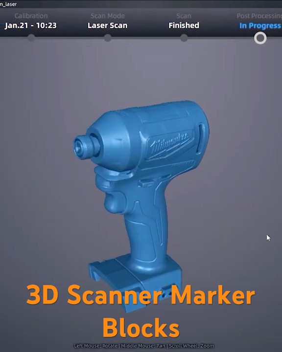 Marker Blocks For Scanning #3dprinting#diy #custom #3dscanning #easy # ...