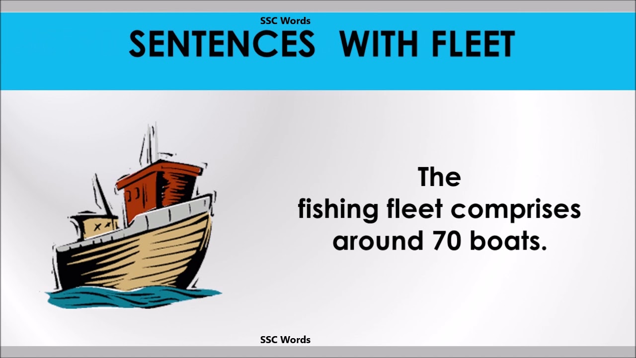 Fleet - Improve English - Meaning and 5 sentences - GRE / CAT / GMAT ...