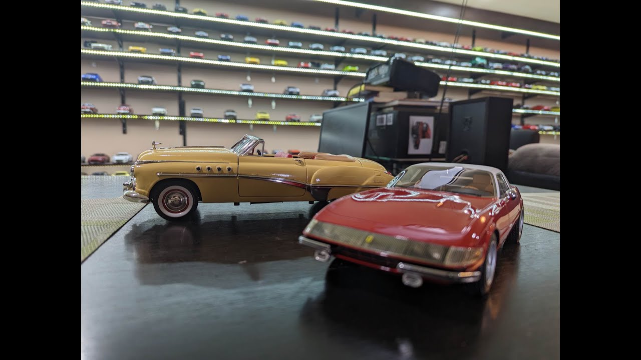 1:18 Diecast Review Unboxing Ferrari 365 GTB/4 by TechnoModel & Buick ...