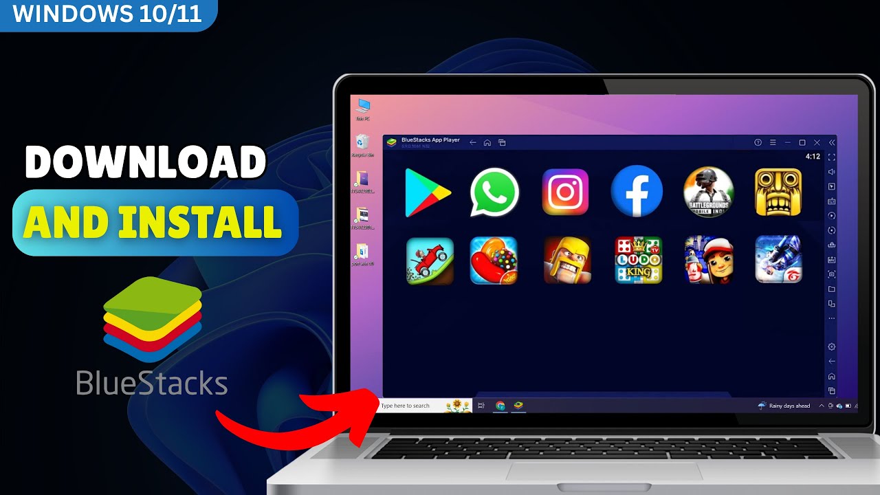 How to Download and Install Bluestacks on Windows 10 OR 11 | Best ...