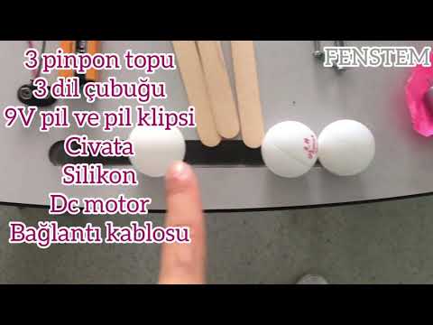 İLKOKUL ORTAOKUL STEM ETKİNLİĞİ, TİTREŞEN ROBOT YAPIMI (STEM ACTİVİTY)