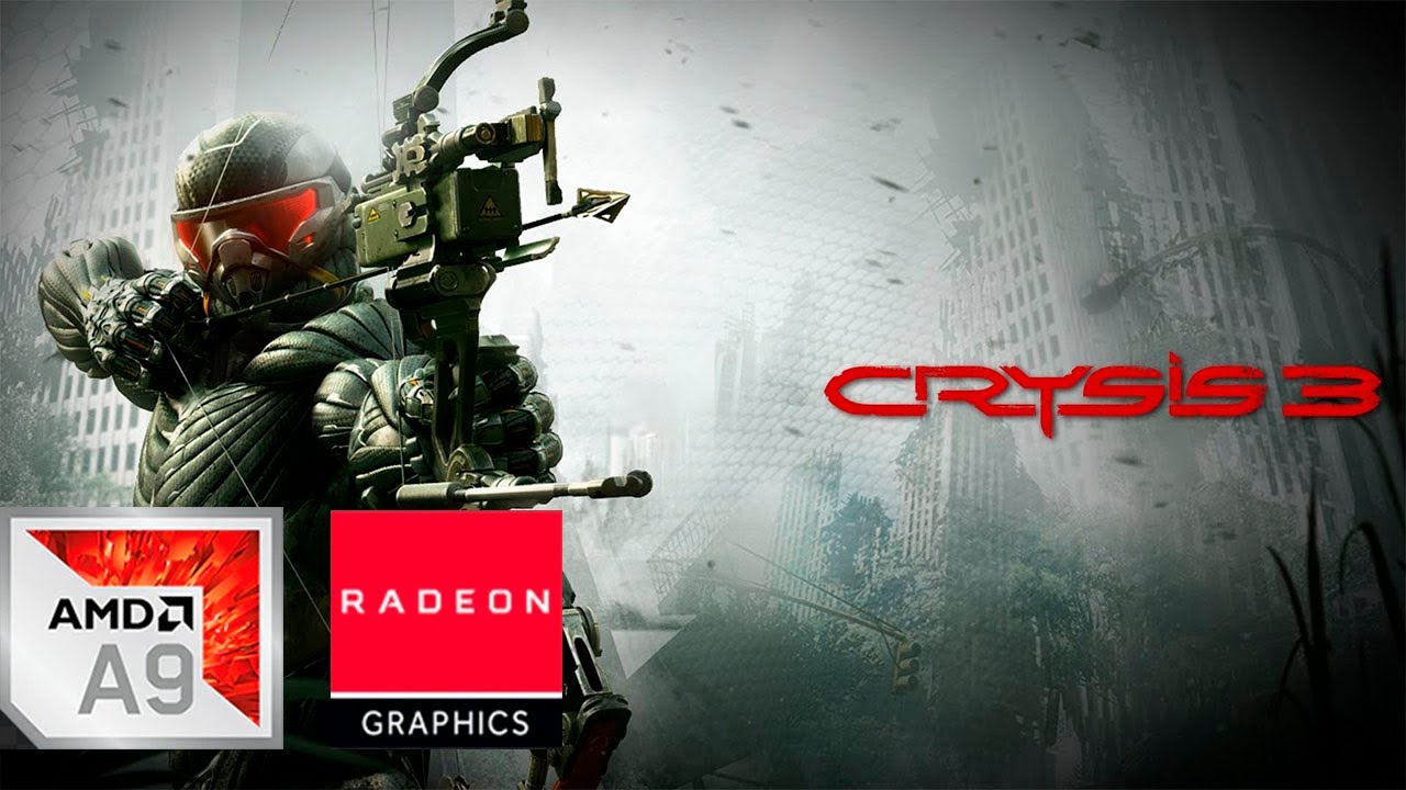 Test AMD A9 9425 Radeon R5 - Crysis 3 - YouTube