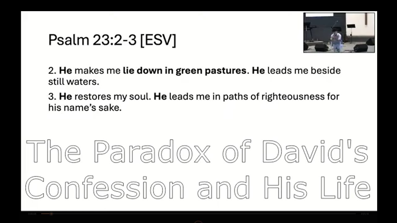 Psalm 23:2–3 Explained | Our Ultimate Settlement (Bible Sermon ...