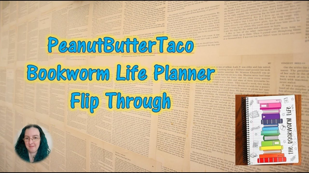 PBT Bookworm Life Planner - YouTube