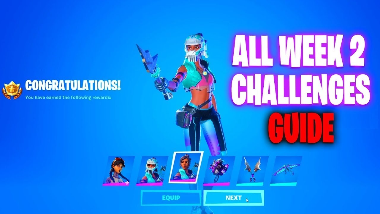 Week 2 challenges chapter 2 season 3 - YouTube