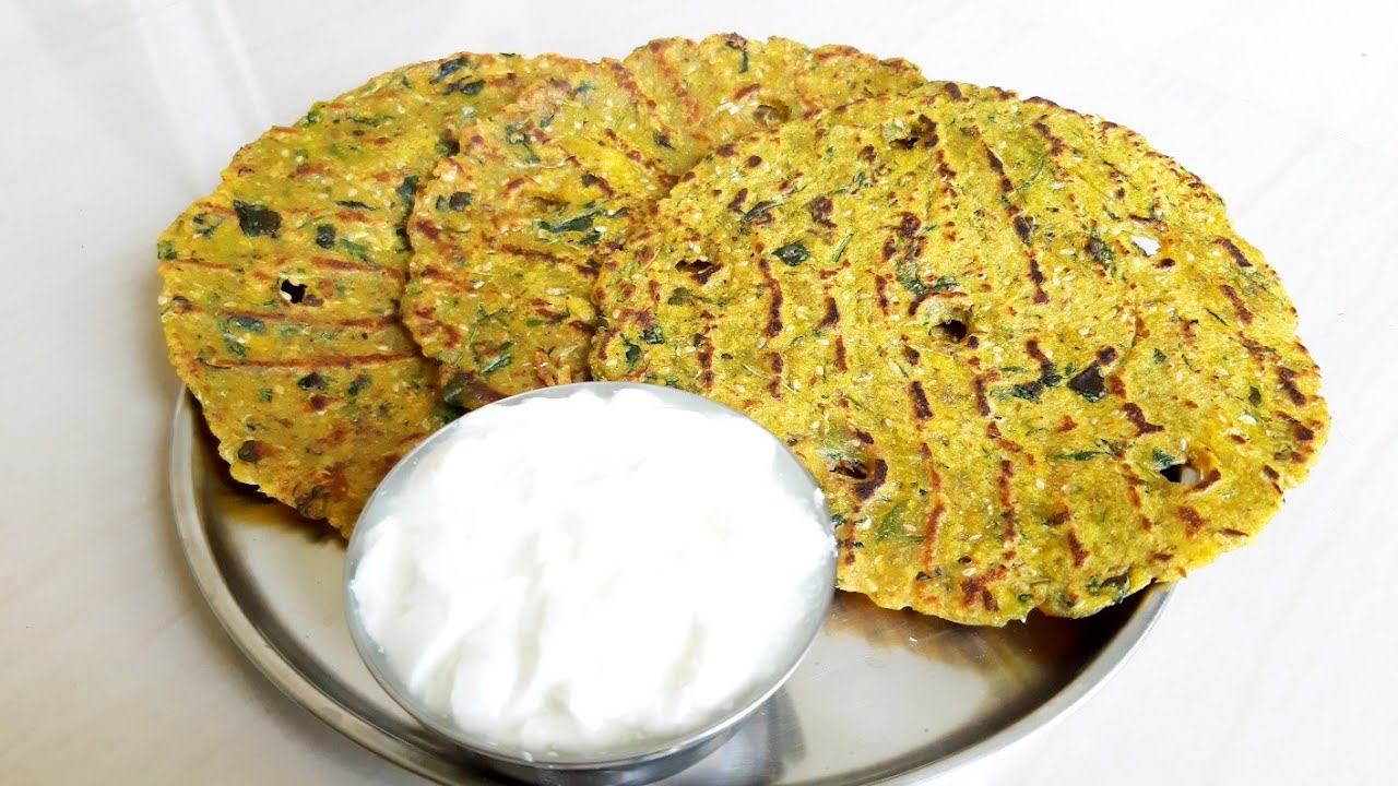 लॉकडाऊन मध्ये बनवा गरमागरम पौष्टिक खमंग आणि खुसखुशीत मिक्स पिठाचे धपाटे ...