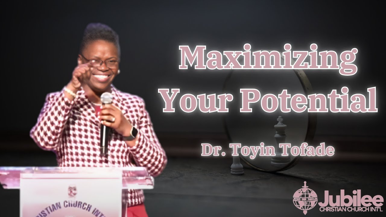 Maximizing Your Potential - Dr. Toyin Tofade - YouTube