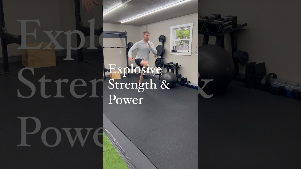 Explosive Strength and Power For Athletes - YouTube