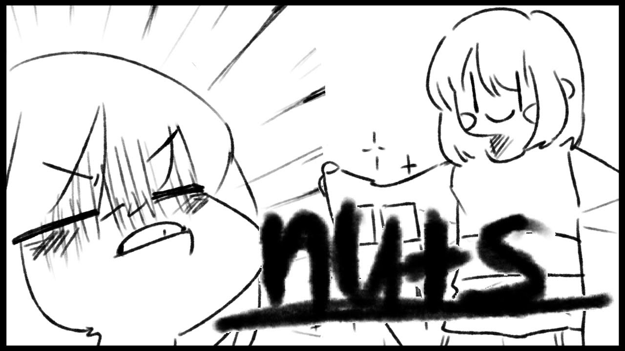 Funny Comic Dub - NUTZ (Undertale Comic Dub) - YouTube