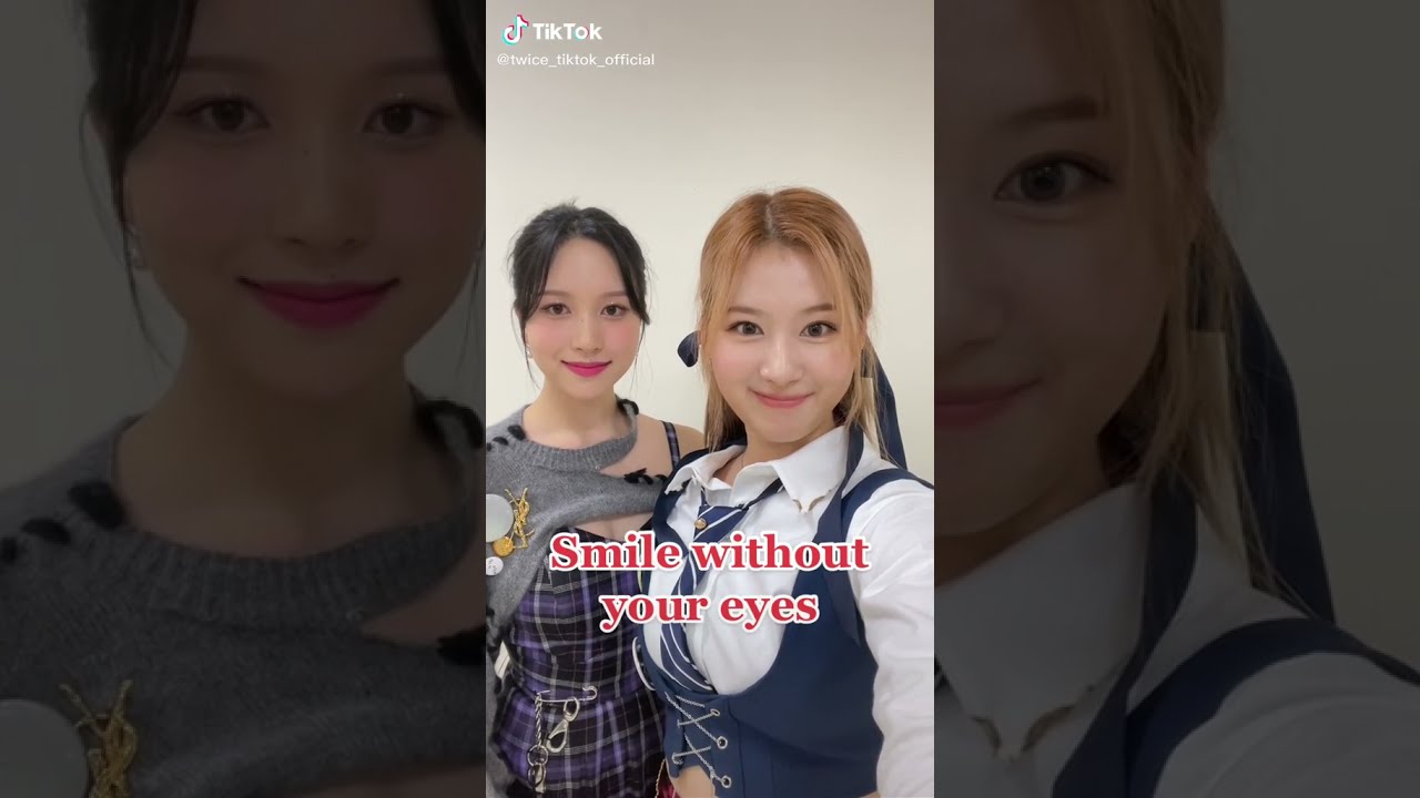 TWICE Sana & Mina TikTok Update "SaMi's Model Face😎" #TheFeels #sana # ...