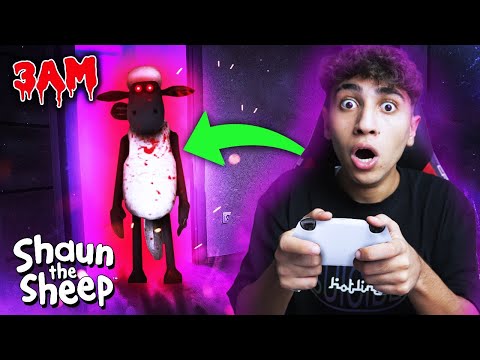 GECE 3'te SAKIN KOYUN SHAUN.EXE OYUNUNU OYNAMAYIN !! (Shaun Evime Geldi)
