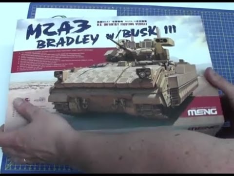 Meng Model 1/35 US M2a3 Bradley w/ Busk III IFV Full Interior # 004 ...