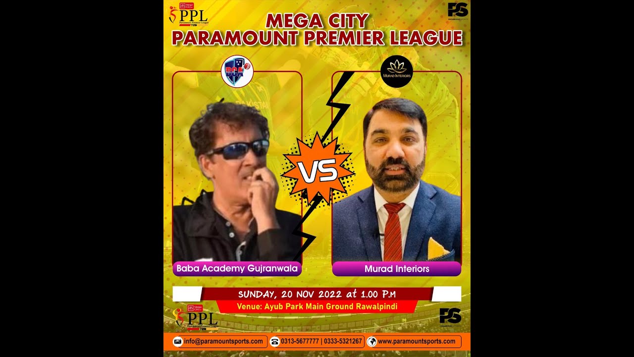 🔴LIVE: BABA VS MURAD ll MATC 09 ll PPL - YouTube