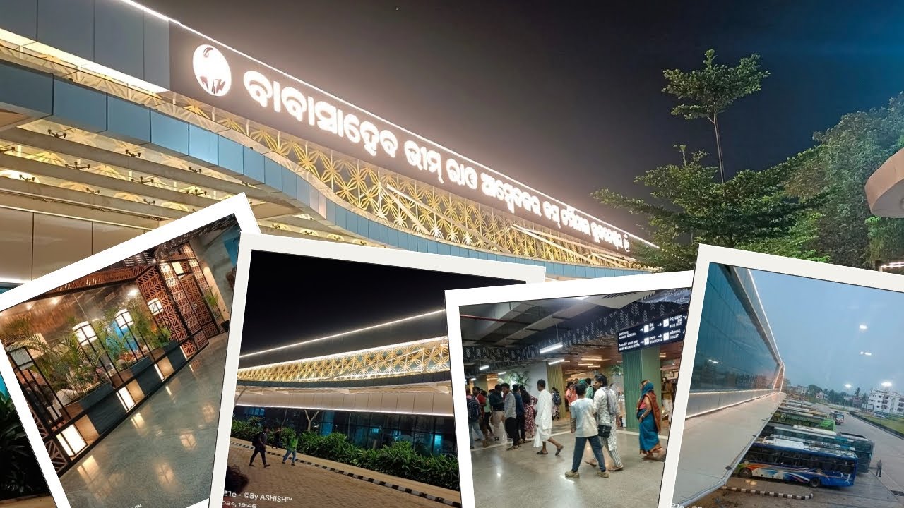 Babasaheb Bhim Rao Ambedkar Bus Terminal(BSABT) ! Bhubaneswar #trending ...