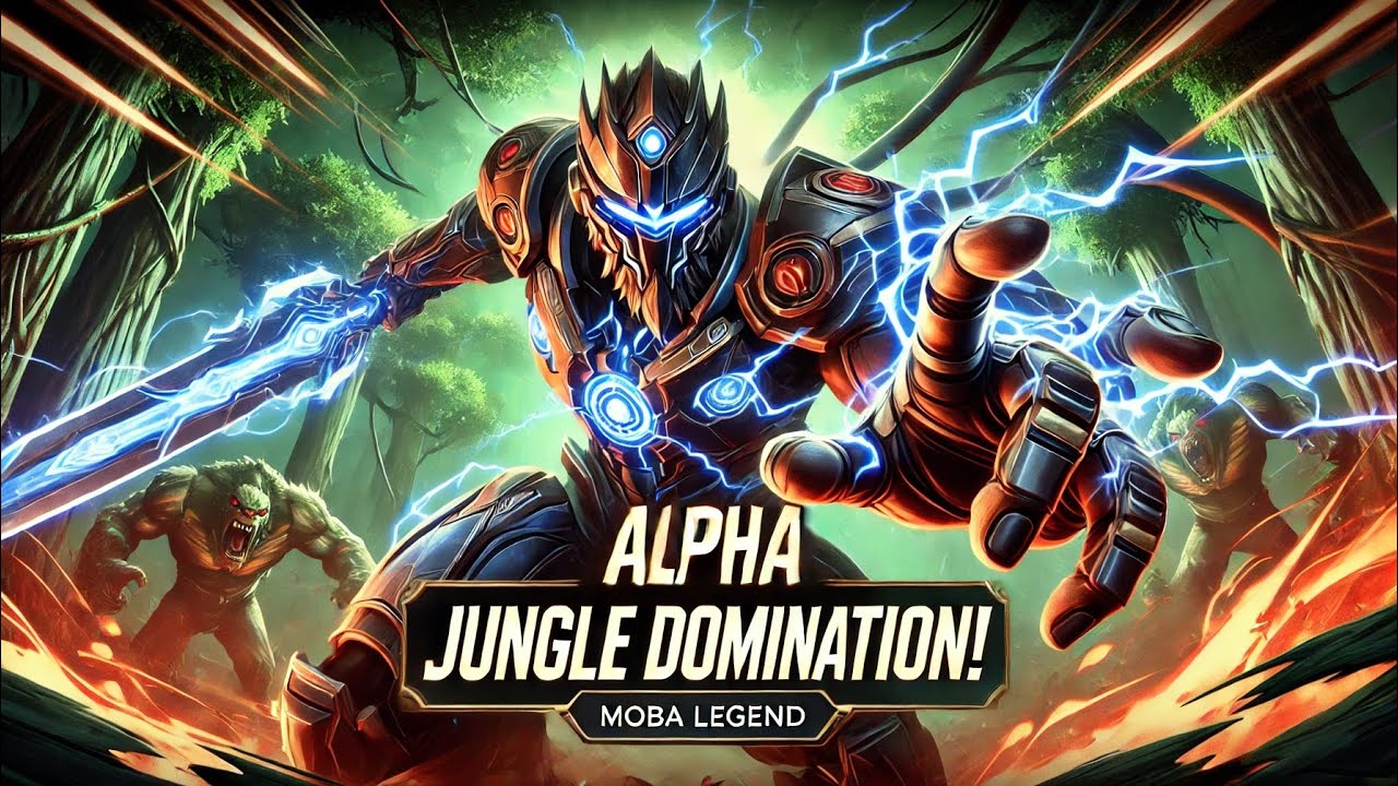 Alpha Jungle Domination! Overwhelming Victory in MOBA Legend | Raw Gameplay - YouTube