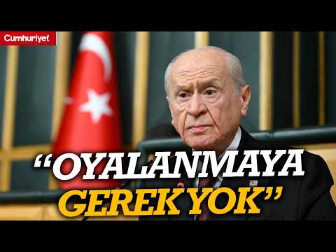 Devlet Bahçeli'den kürsüde dikkat çeken 'süreç' çıkışı: 'Oyalanmaya gerek yok...'
