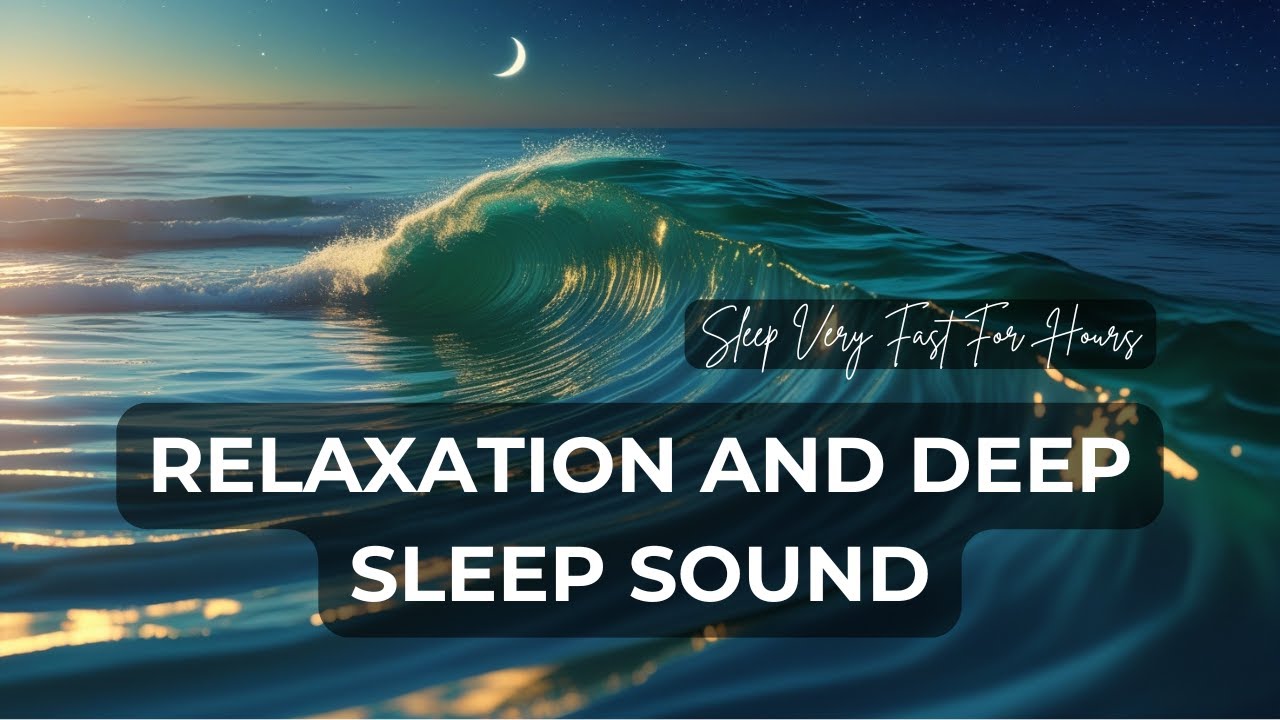 Fall Asleep Quickly With High Quality Stereo Ocean Sounds Of Rolling Waves. For Deep Sleeping ...