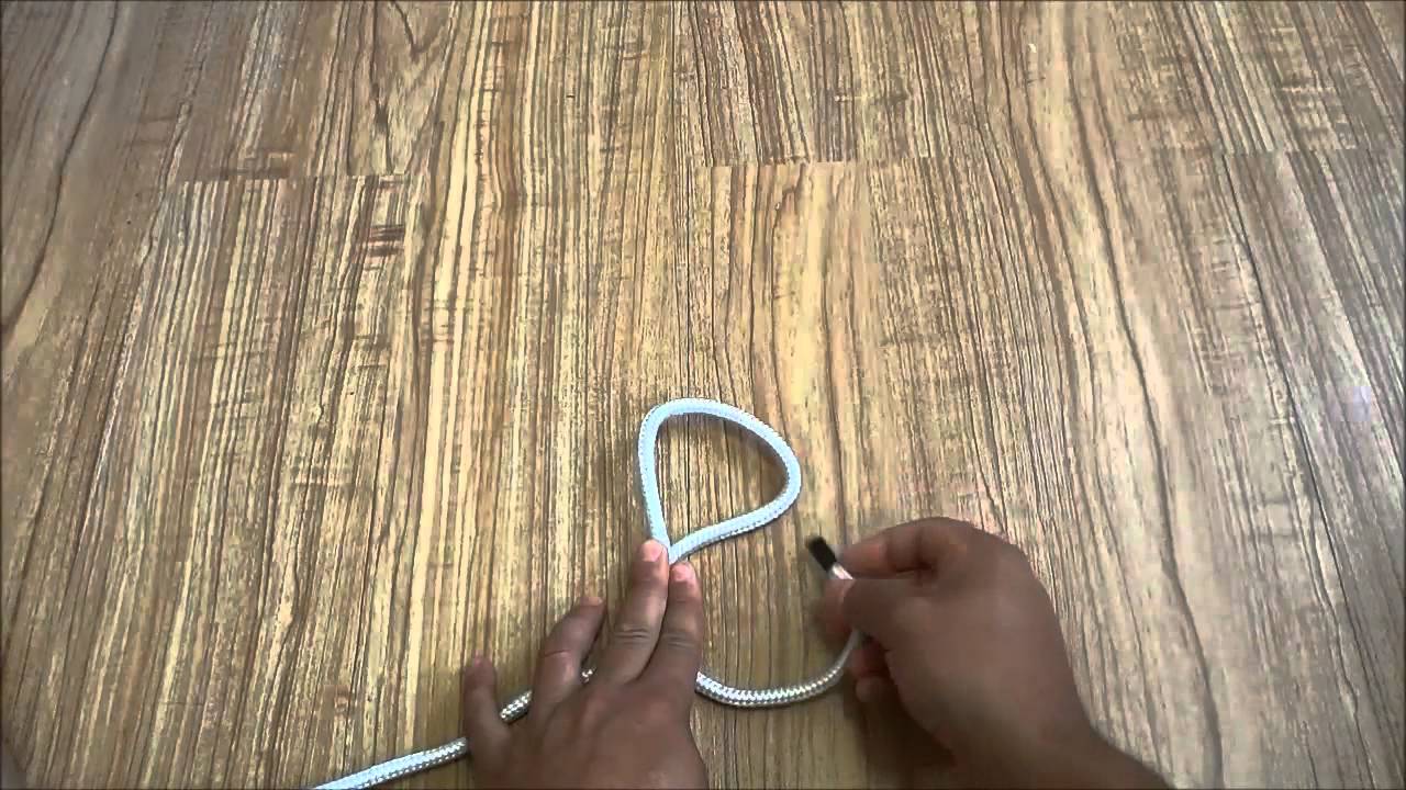 How To Tie A Figure Eight Knot (Step-By-Step Tutorial) - YouTube