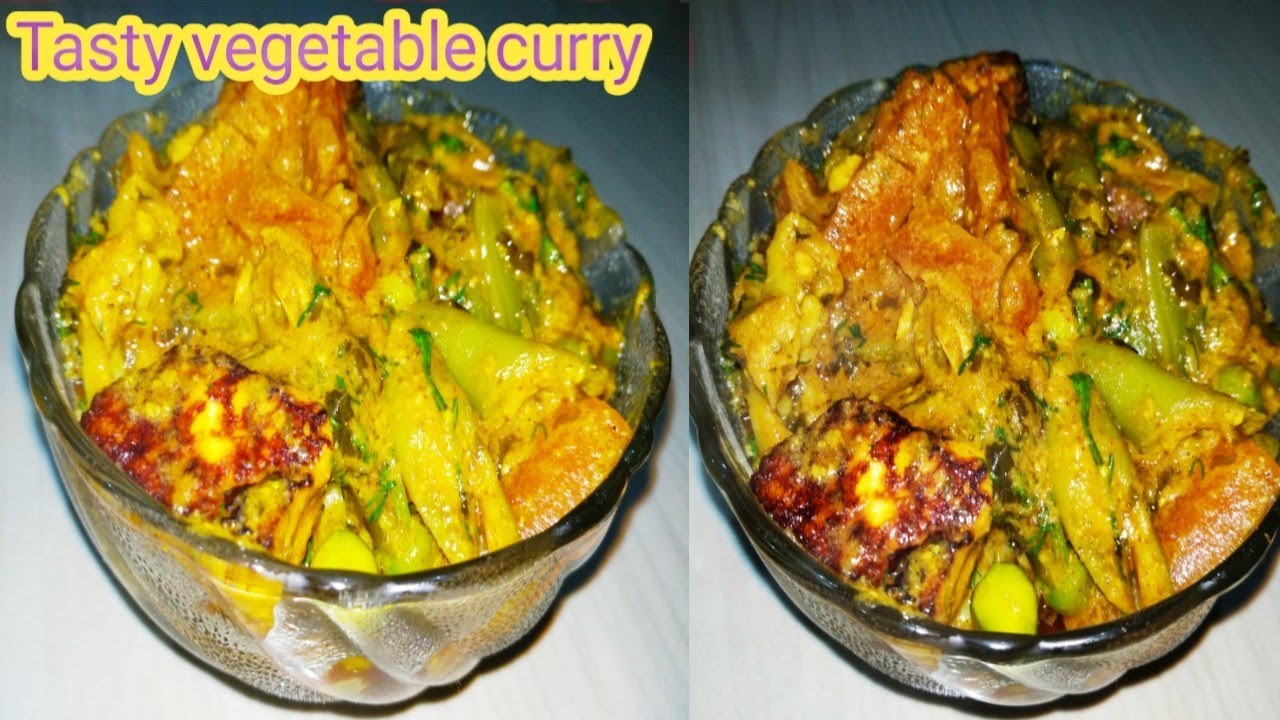 Vegetable curry|veg recipe|odia vegetable curry by Dipti's corner|taste ...