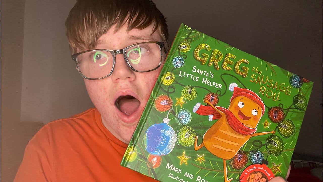 Greg The Sausage Roll Santa’s Little Helper @LadBabyOfficial (Book ...