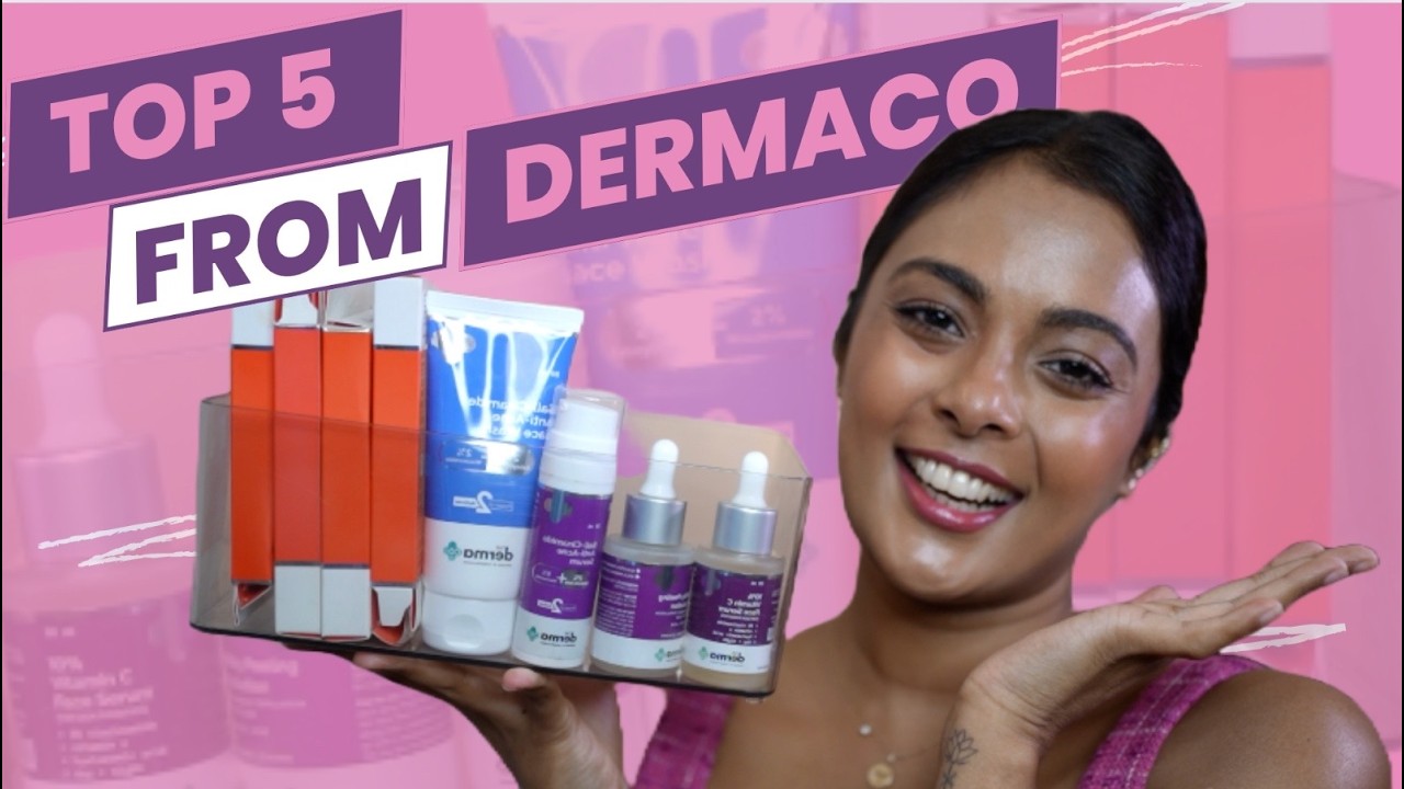 The products I am obsessed with - Dermaco Top 5 - YouTube